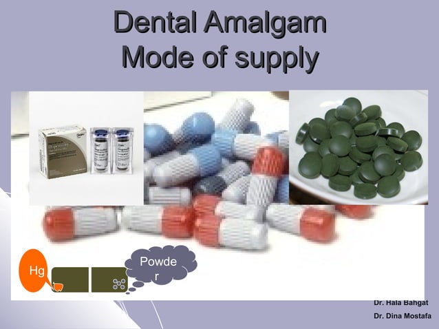Amalgum I | PPT | Dental Health | Diseases and Conditions