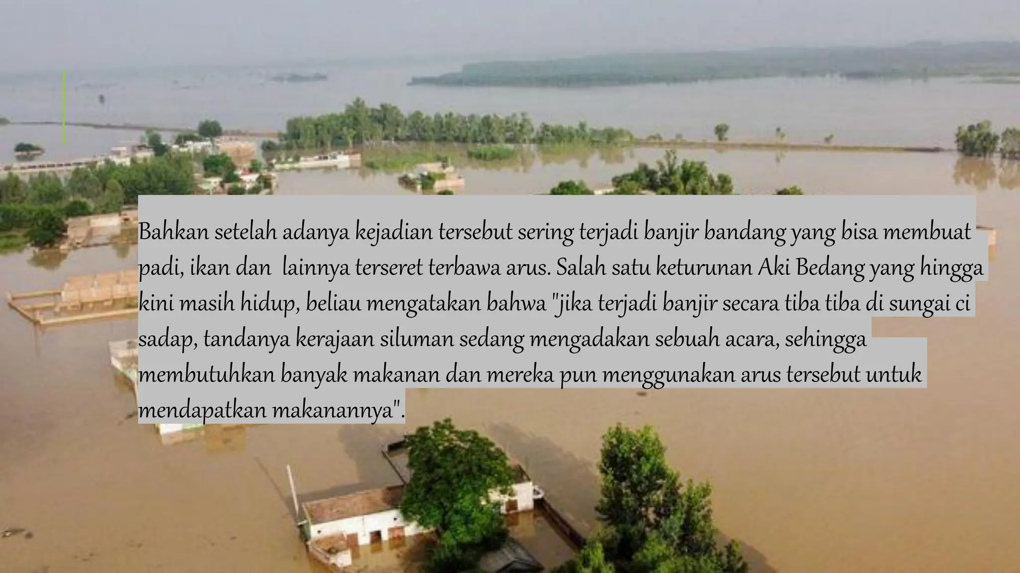 LEGENDA SUNGAI AKI BEDANG (CISADAP) | PDF