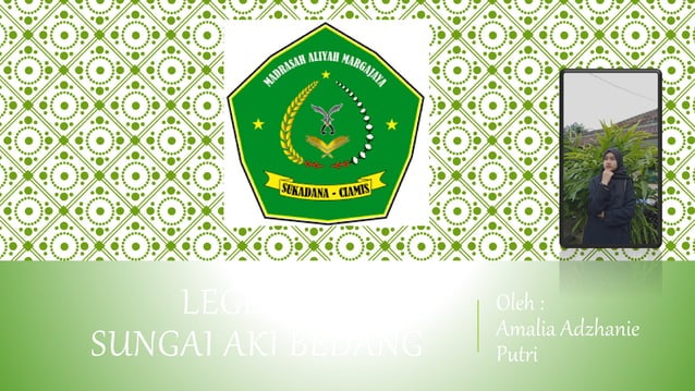 LEGENDA SUNGAI AKI BEDANG (CISADAP) | PDF