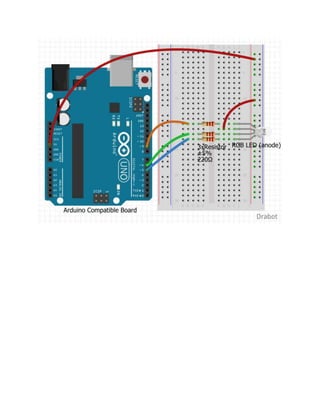 REKA BENTUK ELEKTRONIK TINGKATAN 2-Amali arduino | DOCX