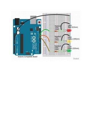 REKA BENTUK ELEKTRONIK TINGKATAN 2-Amali arduino | DOCX