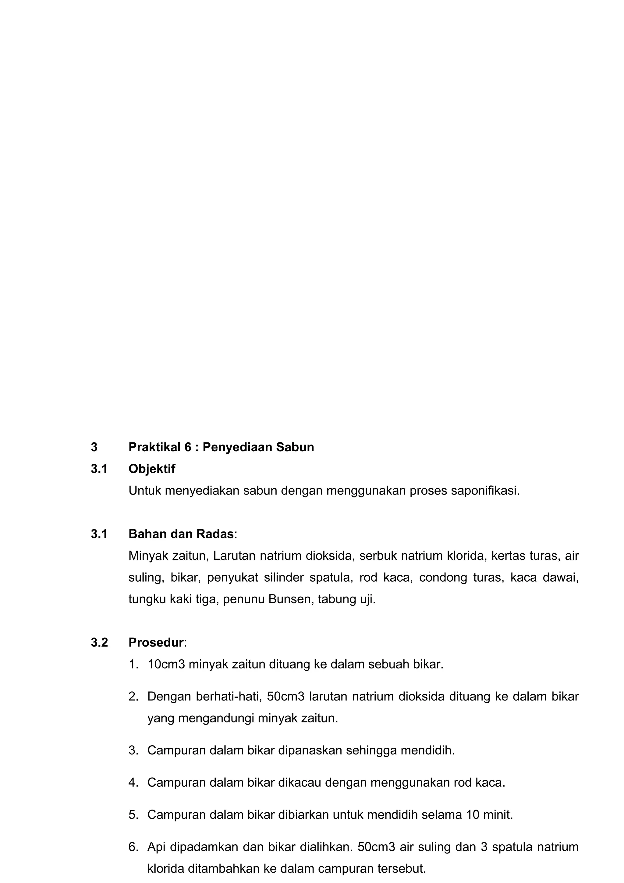 Amali asid sulfurik dan garam ammonia | PDF
