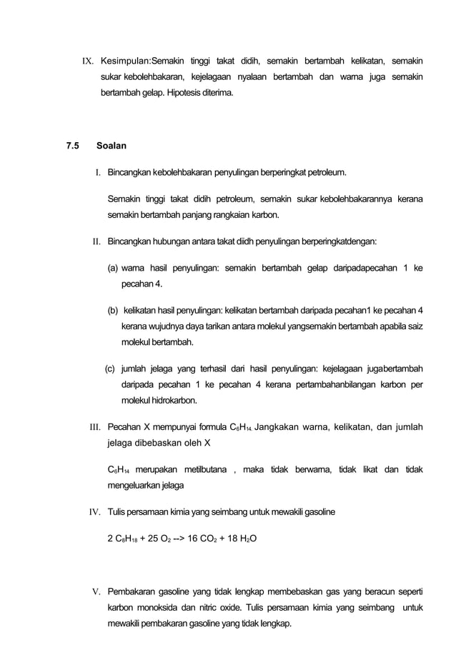Amali asid sulfurik dan garam ammonia | PDF