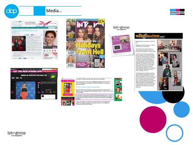 LPB Group and DCP American Music Awards Backstage Lounge | PPT