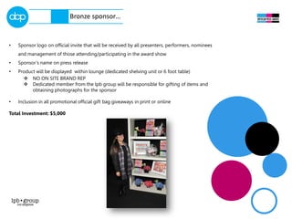 LPB Group and DCP American Music Awards Backstage Lounge | PPT