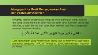 Amal Saleh dan Fastabiqul Khairat ppt,.pptx
