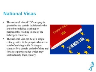 SCHENGEN COUNTRIES,SCHENGEN VISA IMPORTANCE AND ITS TYPES | PPTX