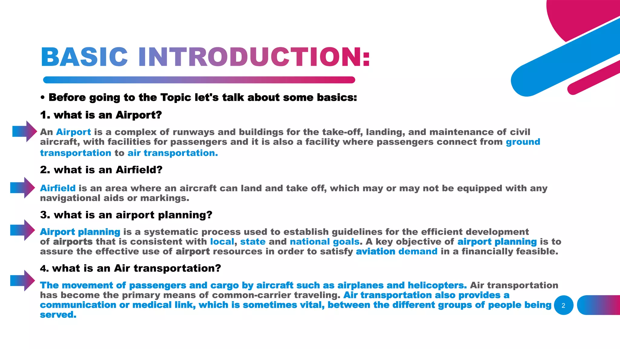 Airport Planning and Design | PPTX