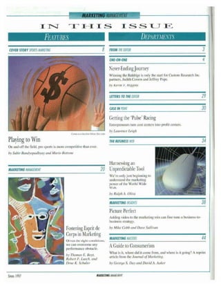 Ama Magazine Playing To Win Spring 1997 | PDF