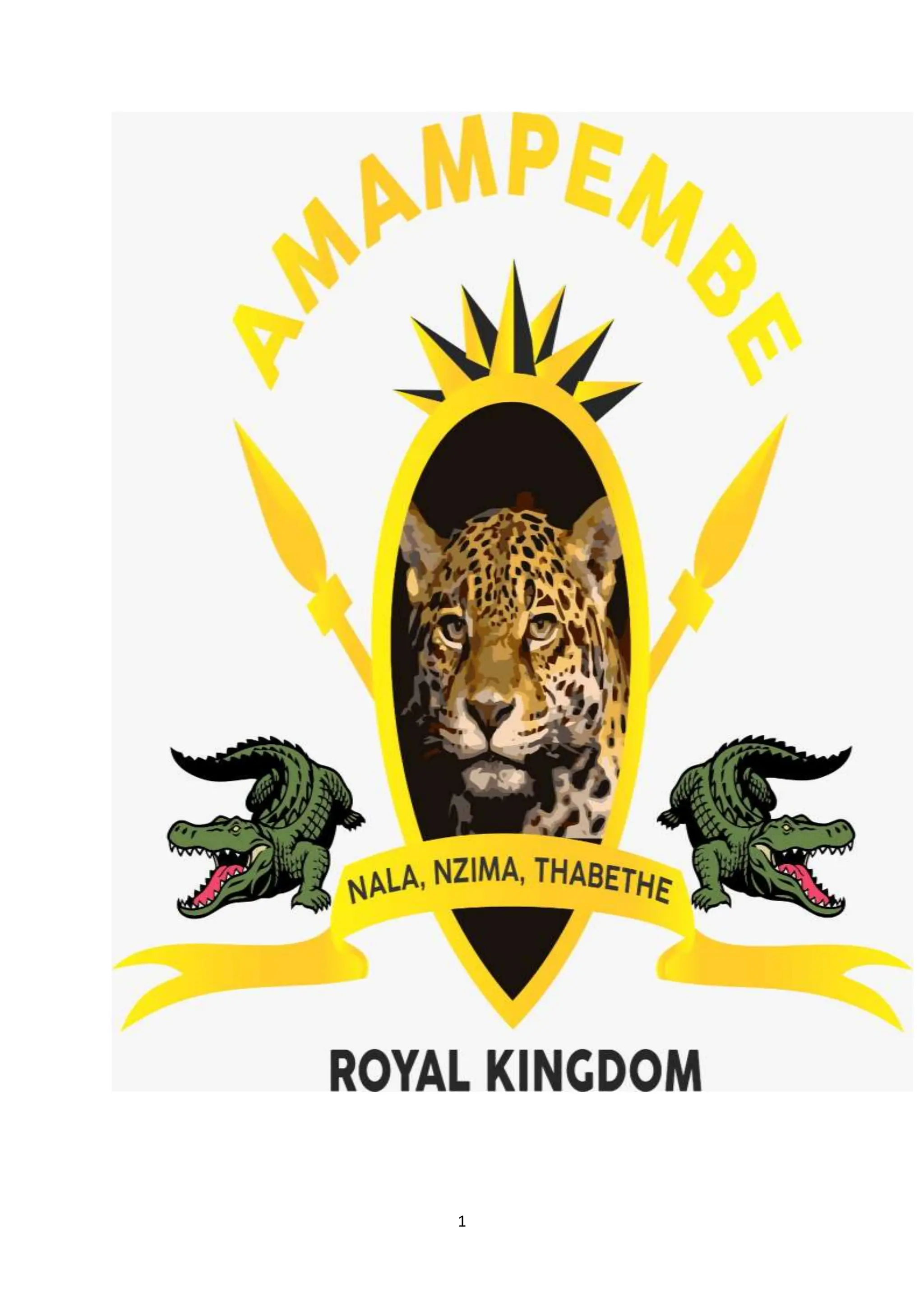 About Amampembe Royal Kingdom........................ | DOCX