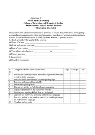 Sign language as a medium of instruction | PDF