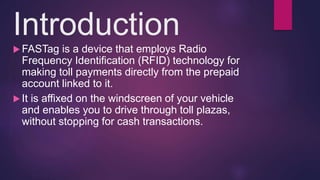 Fastag | PPTX