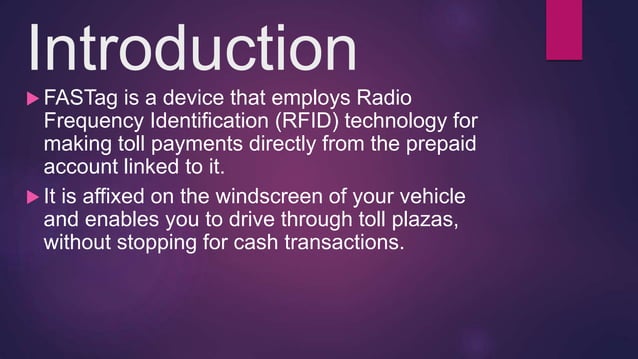 Fastag | PPTX
