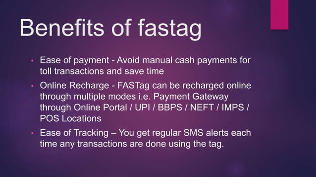 Fastag | PPTX