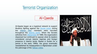 Presentation on terrorism & its effect | PPTX