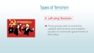 Presentation on terrorism & its effect | PPTX