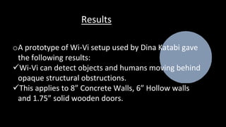 Wi-Vi Technology | PPTX