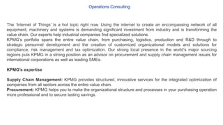 A management overview on kpmg global | PPTX