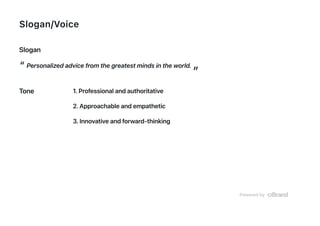 amancio. Brand Guidelines tech startup 2024 | PPT