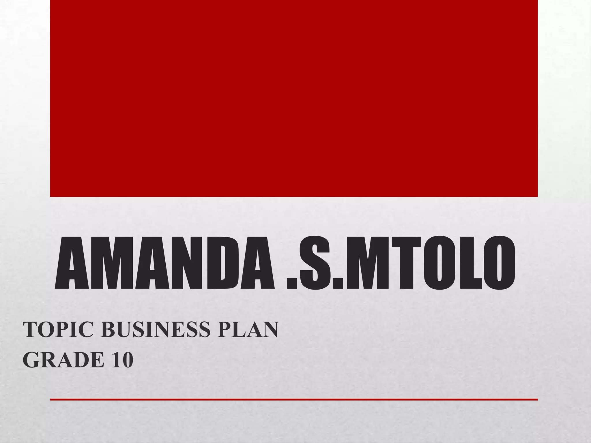 Amanda | PPT