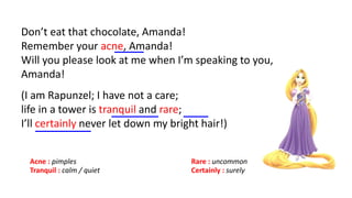 Amanda (Class 10 Poem) is a story about a girl who is constantly nagged ...