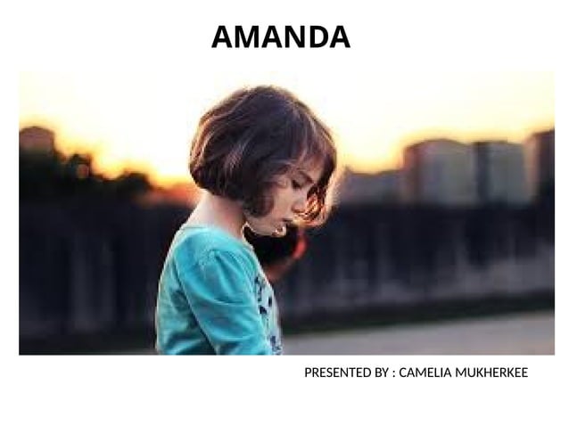 Amanda .pptx for cbse curriculum class 10 | PPTX
