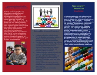 Amanda Cosey - Gifted and Talented Program Brochure for SPE/514 | PDF