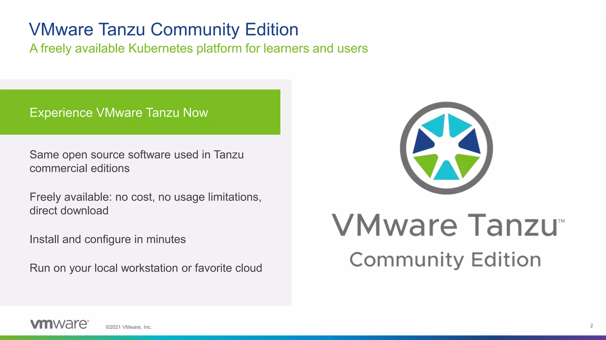 VMware Tanzu Community Edition: a First Look with Amanda and Josh | PPTX