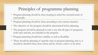 Program planning presentation all information in very easy language | PPT