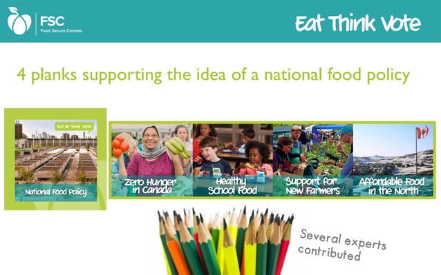 Eat think Vote story_Amanda Sheedy and Francois Zeller | PPT