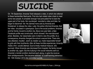 How Did Amanda Todd Hung Herself