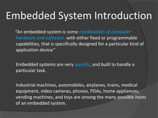 Embedded systems, 8051 microcontroller | PPT