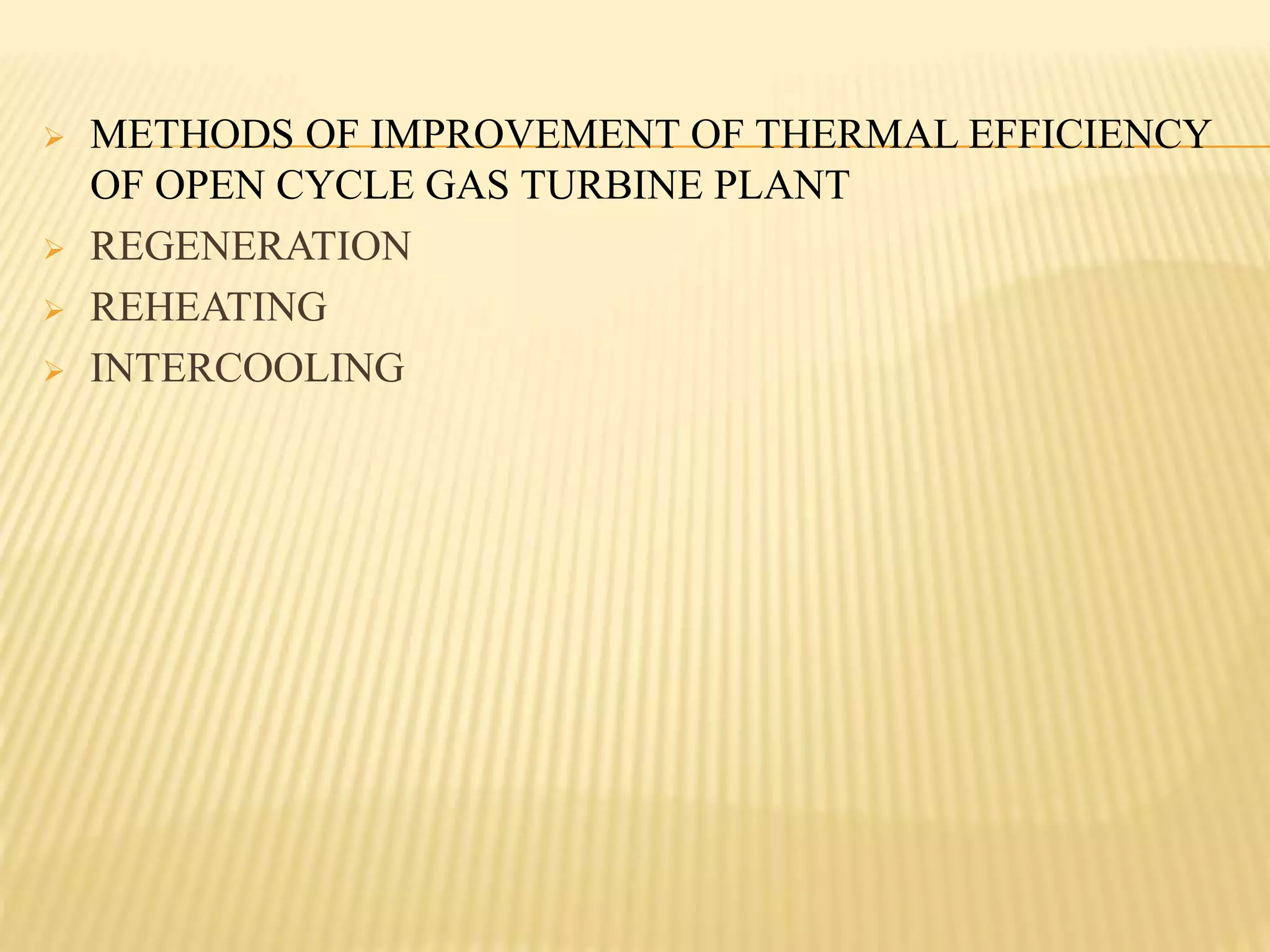 Basic Scheme Open Cycle Gas Turbine Plant | PPTX | Power and Energy Industry | Industries