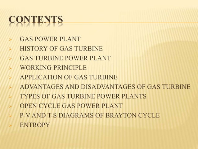 Basic Scheme Open Cycle Gas Turbine Plant | PPTX | Power and Energy Industry | Industries