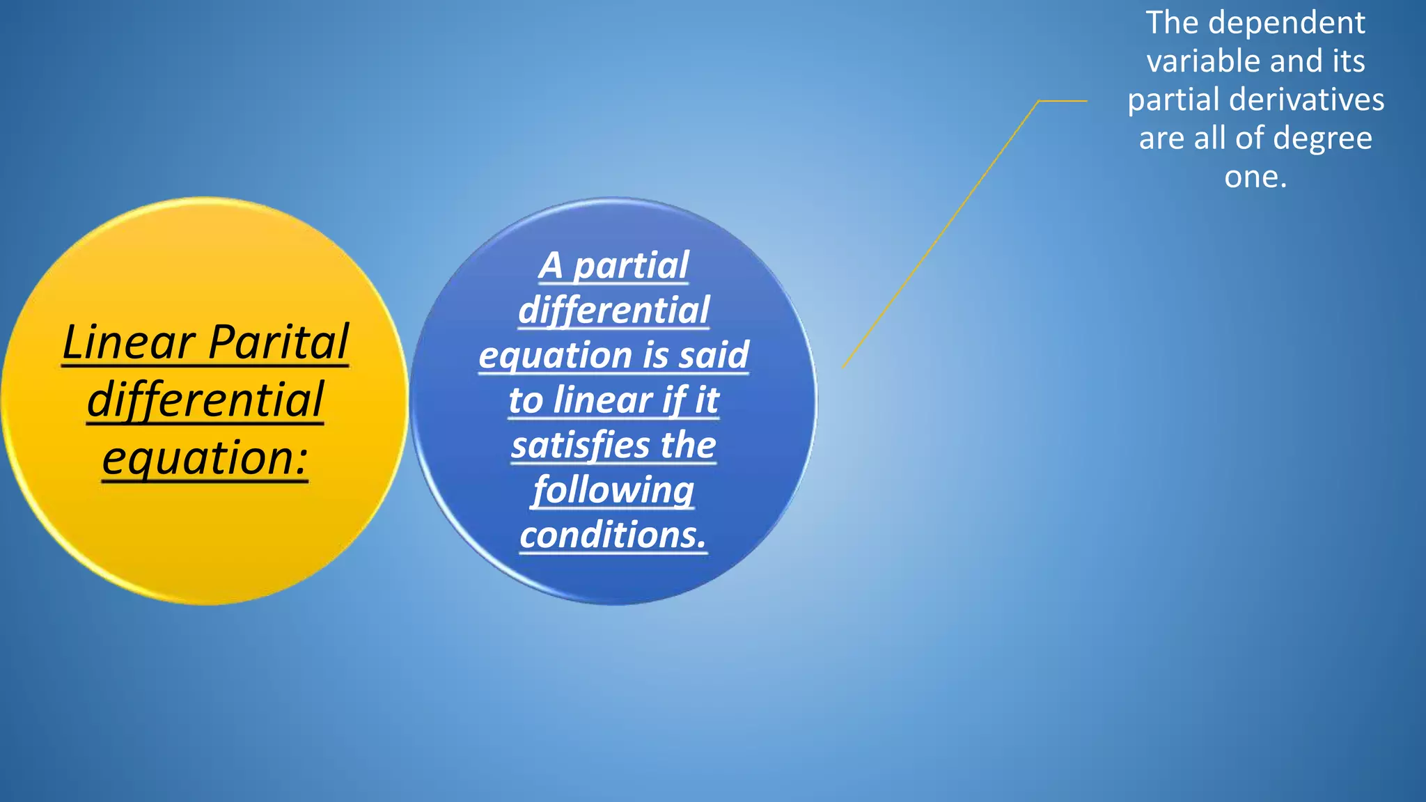 Histroy of partial differential equation | PPTX