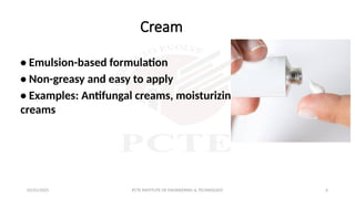 Importance of topical preparations in pharmaceutical practice | PPT