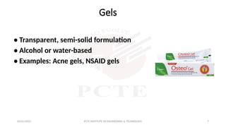 Importance of topical preparations in pharmaceutical practice | PPT