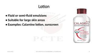 Importance of topical preparations in pharmaceutical practice | PPT