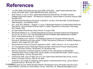 Distributed Datamining and Agent System,security | PPT