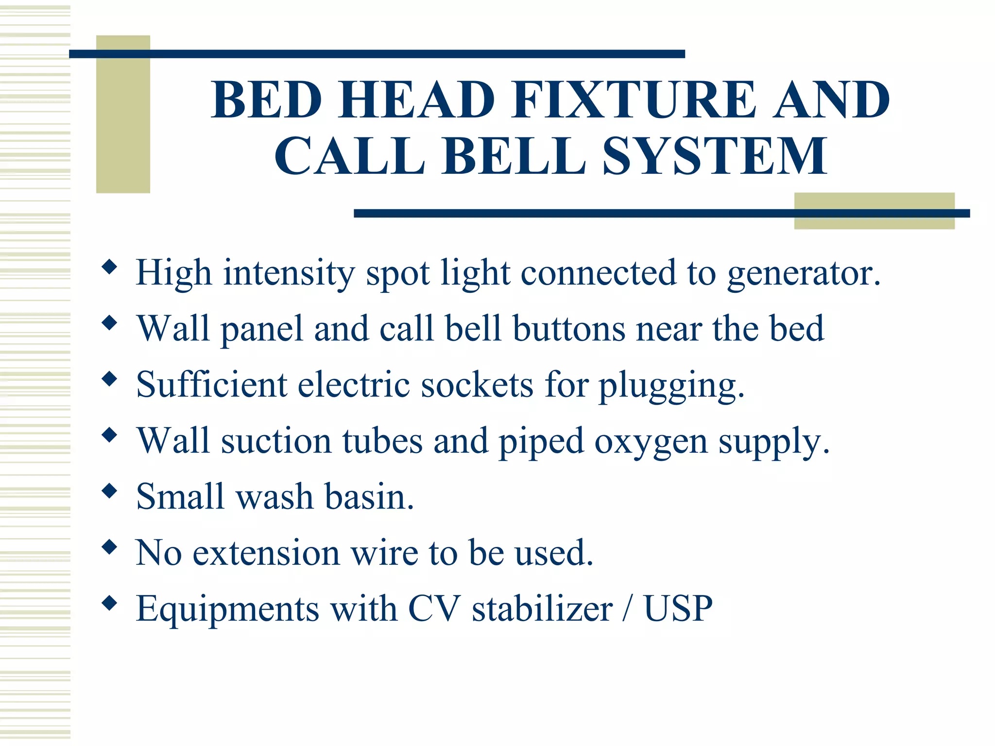 NEURO ICU SET UP | PPT