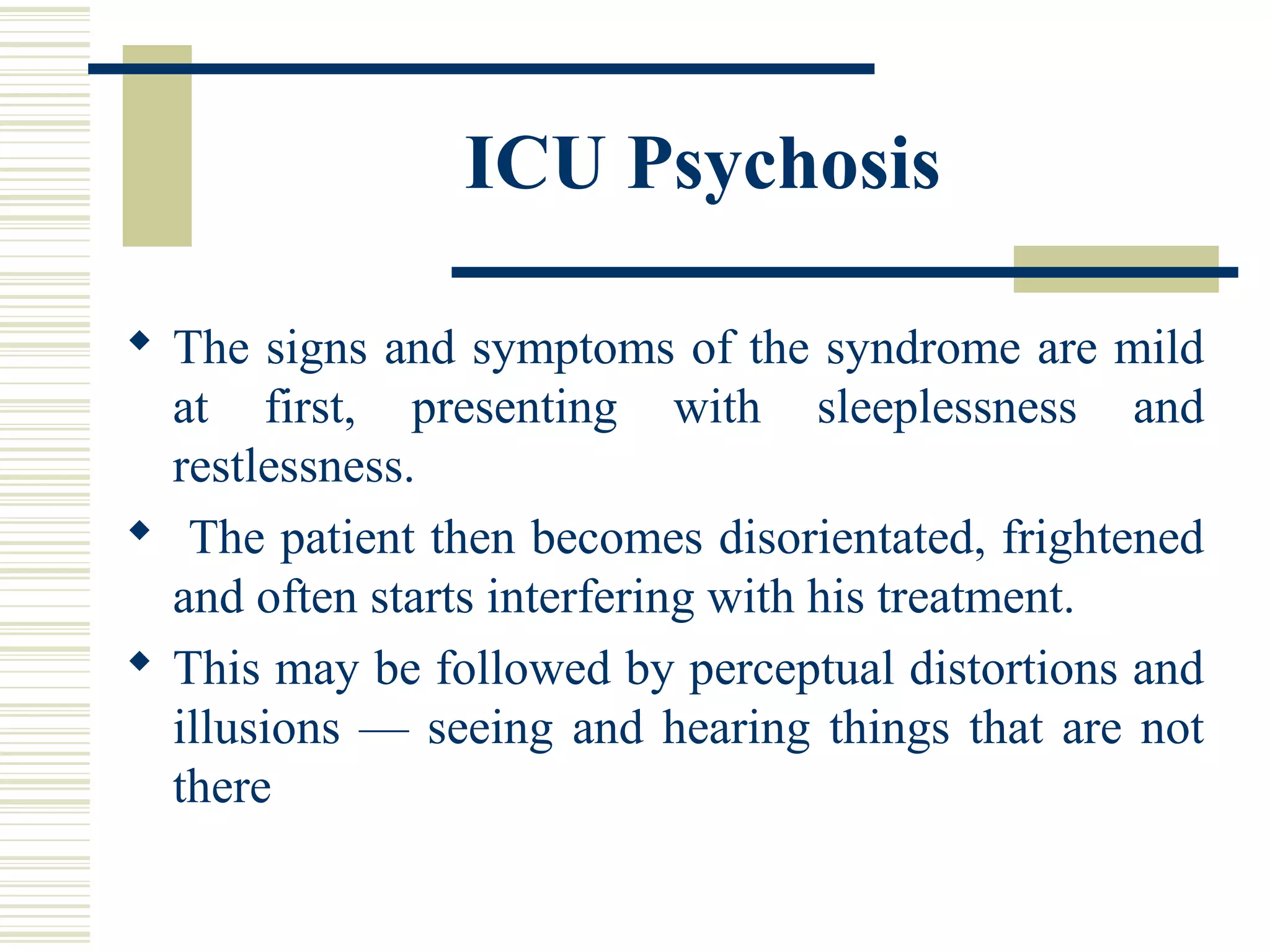 NEURO ICU SET UP | PPT