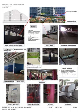 Amanora Future Towers, Hadapsar, Pune - Case Study | PDF