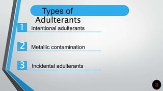 Food adultration | PPTX