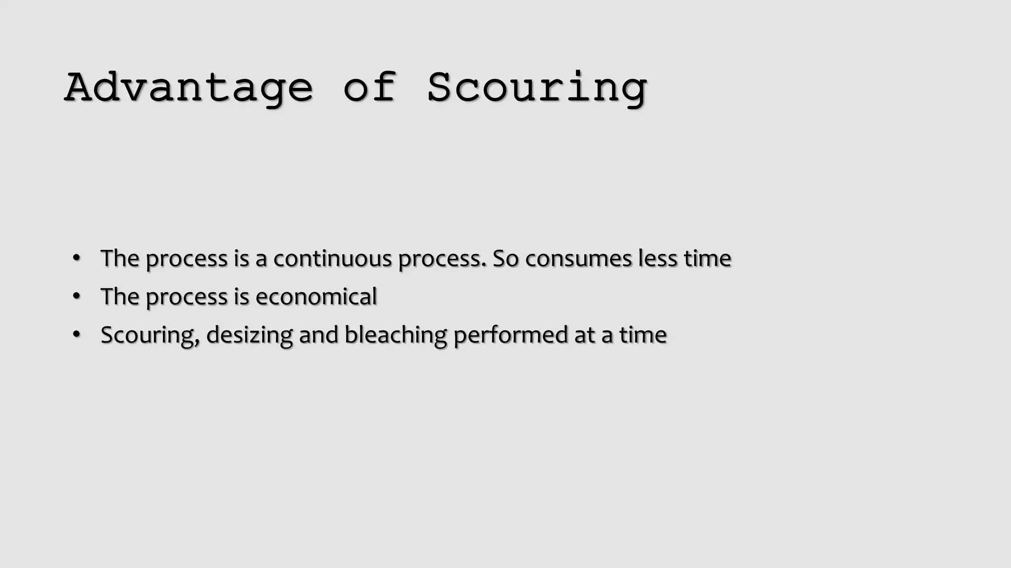 Presentation on Textile Scouring | PPTX