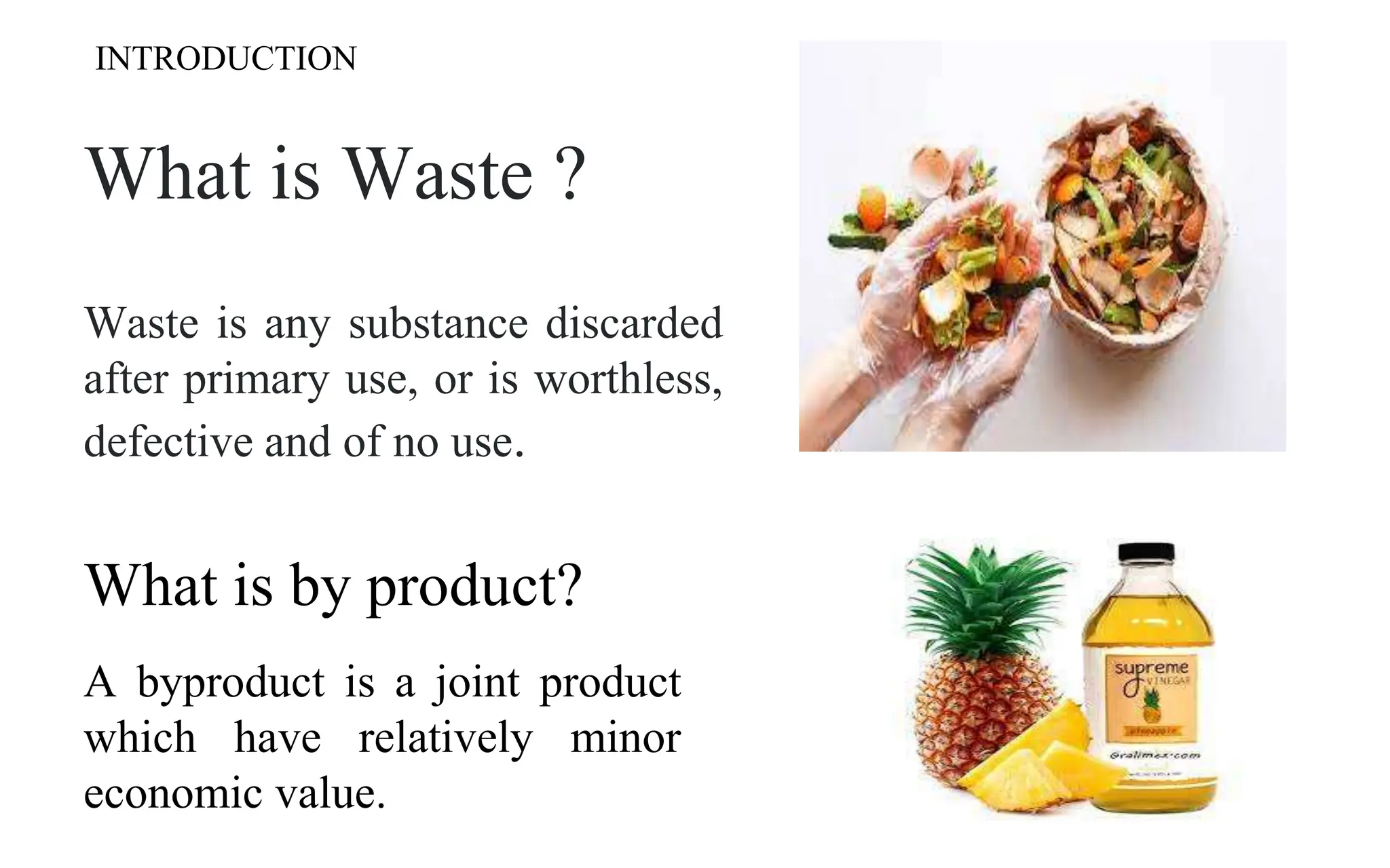 Processing Of Waste By-products And Food Safety Standards (FPO ...