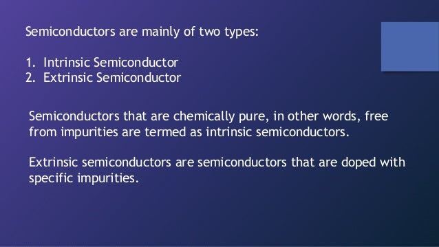 Semiconductor PPT | PPTX