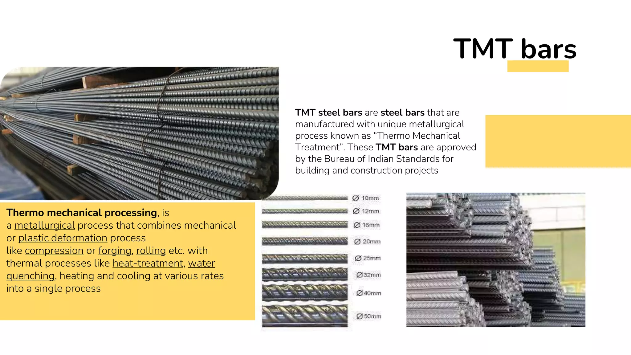 TMT bars and its Grades | PPTX