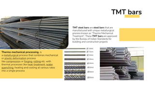 TMT bars and its Grades | PPTX