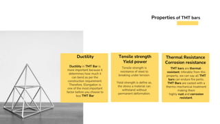 TMT bars and its Grades | PPTX
