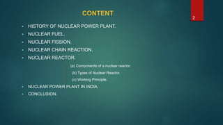 nuclear powerplant ppt | PPTX